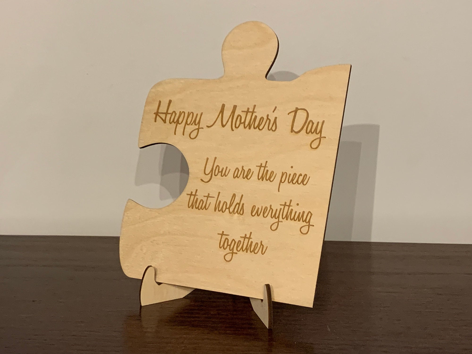 Mom Puzzle Piece Jnr Craftworks